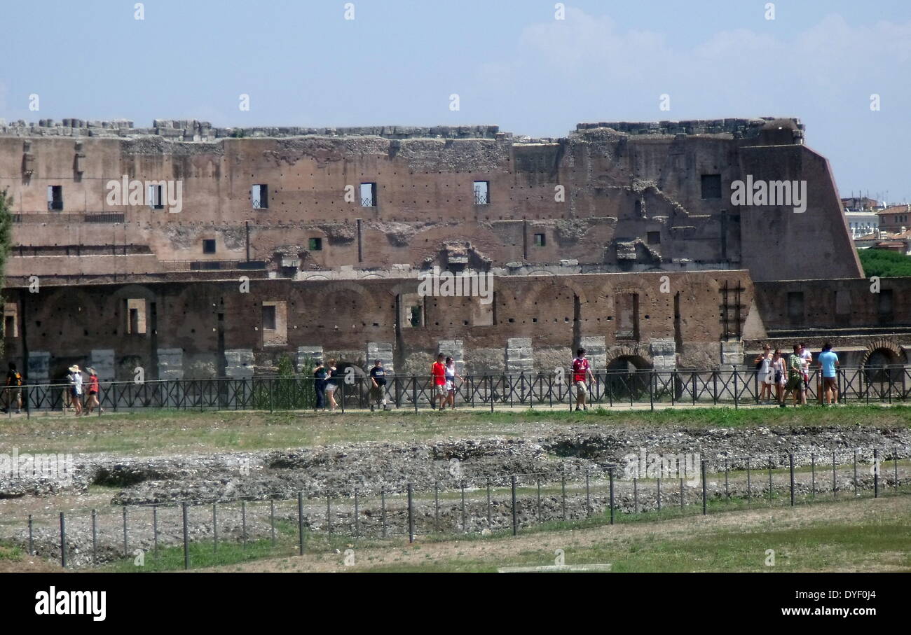 The Roman Forum, a rectangular plaza in the centre of Rome, Italy ...