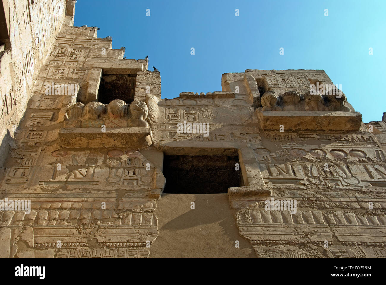 Temple of Ramses III (1198-1167 b.C. – XX° Dyn.) at Medinet Habu ...