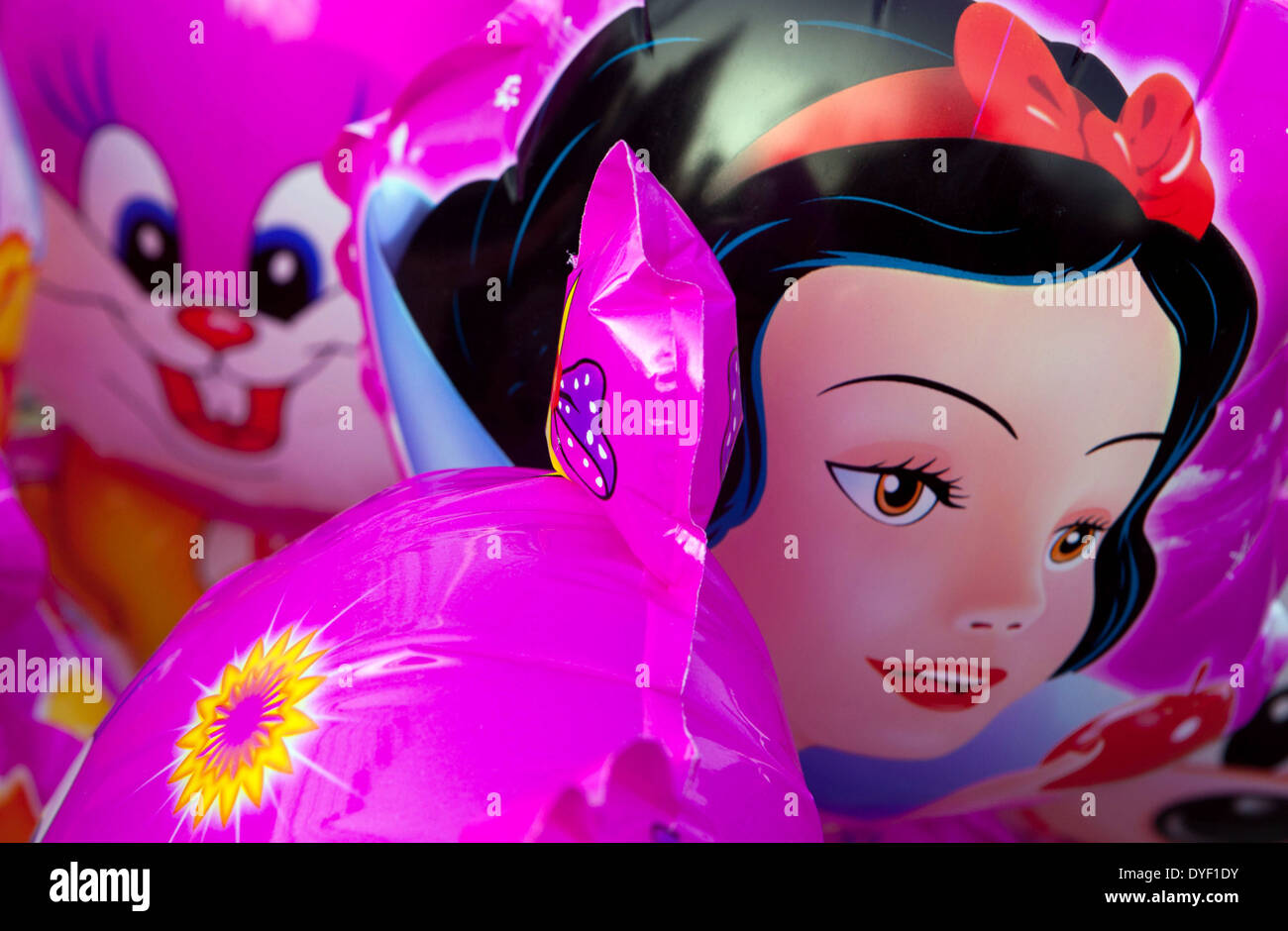 Snow White inflatable balloon Stock Photo - Alamy