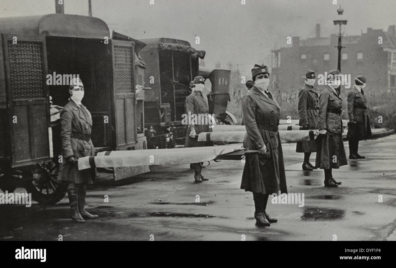 1918 influenza hi-res stock photography and images - Alamy