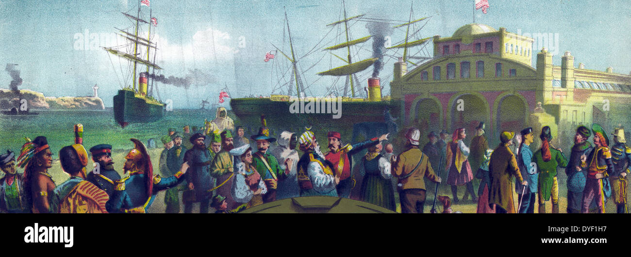 Immigration ships hi-res stock photography and images - Alamy