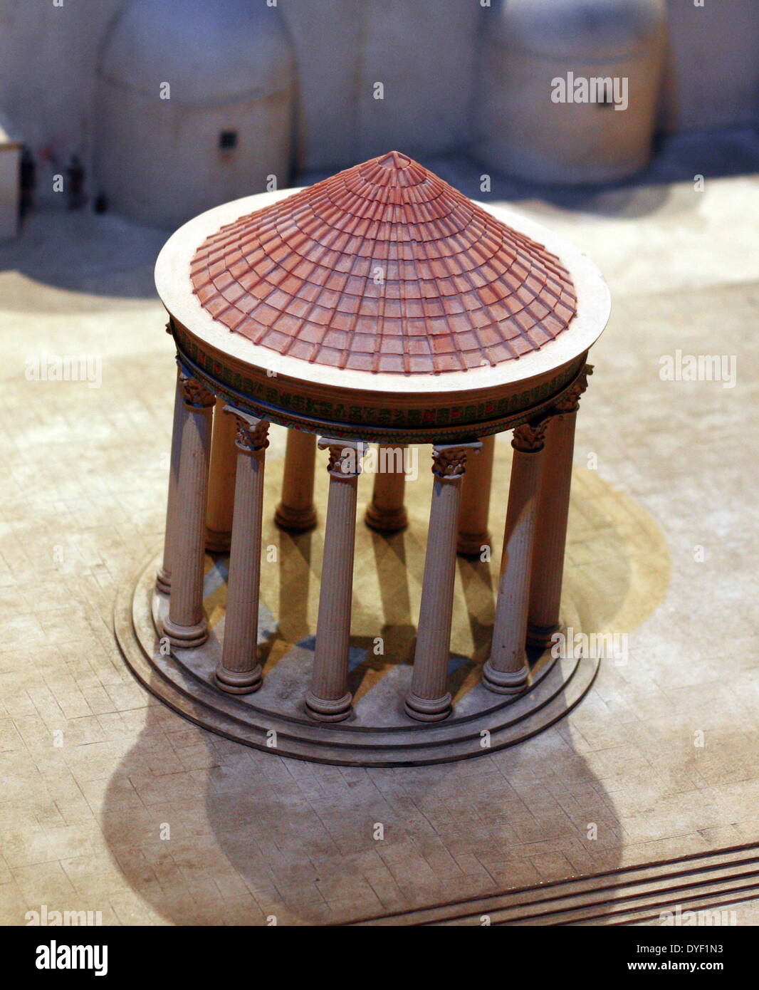 Model reconstruction of the 4th century Sulis Minerva baths, temple and ...