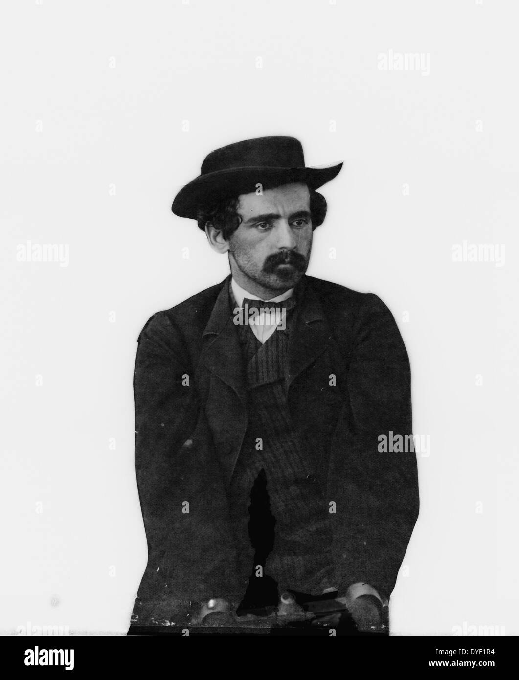 Assassination president lincoln washington Black and White Stock Photos ...