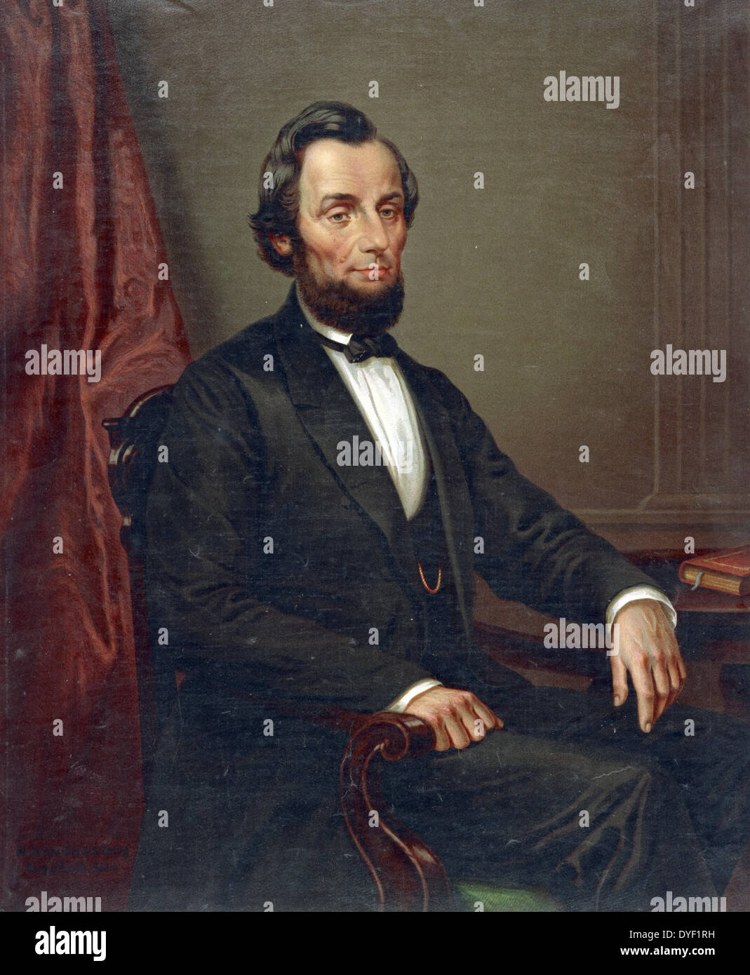 Abraham lincoln 1861 hi-res stock photography and images - Alamy