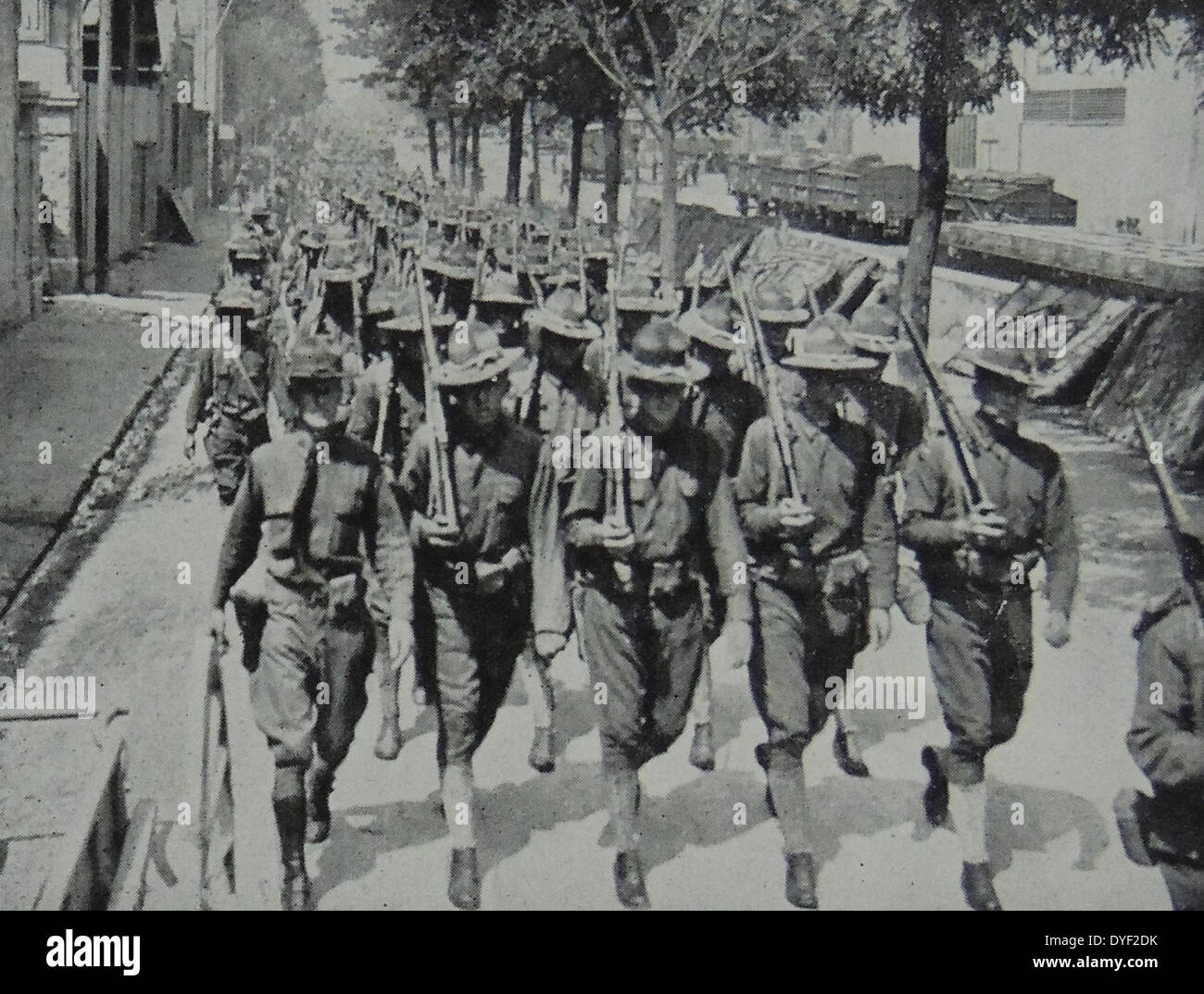 Wwi american soldiers hi-res stock photography and images - Alamy