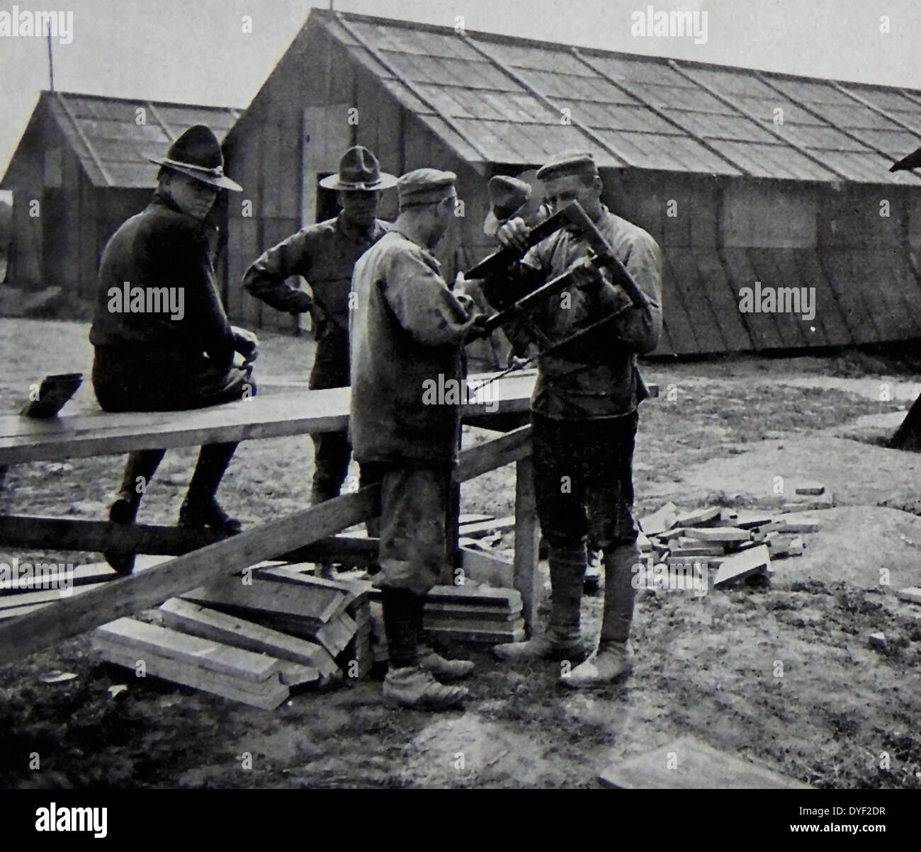 World war one army camp hi-res stock photography and images - Alamy