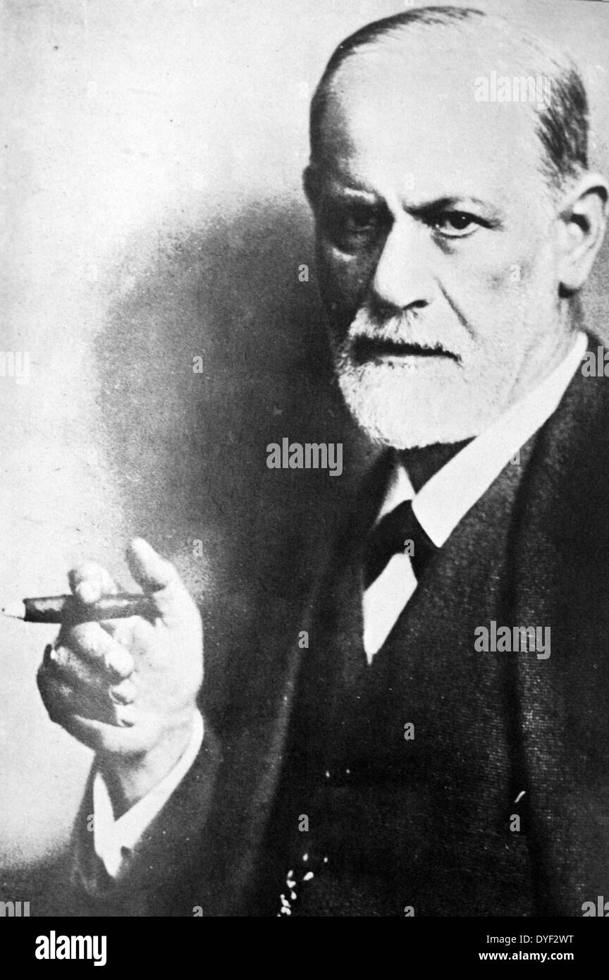 Photograph of Sigmund Freud, an Austrian neurologist known as the ...