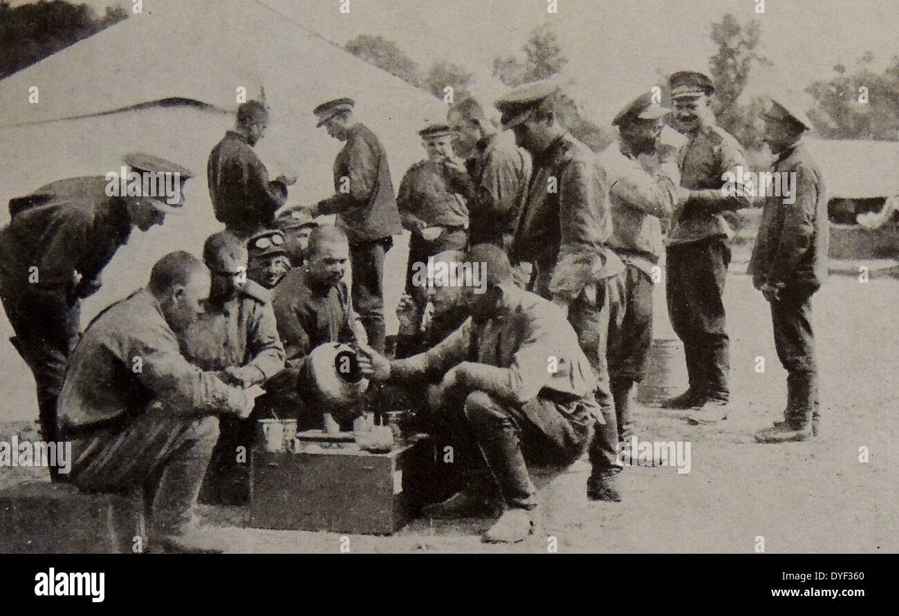 Russian Soldiers World War One Stock Photos & Russian Soldiers World ...