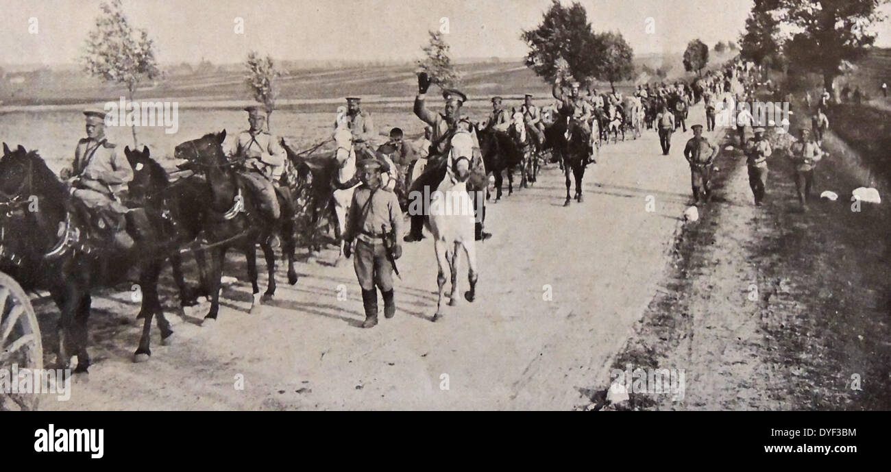 Russian artillery withdraw as Russia ends its part in World war one ...
