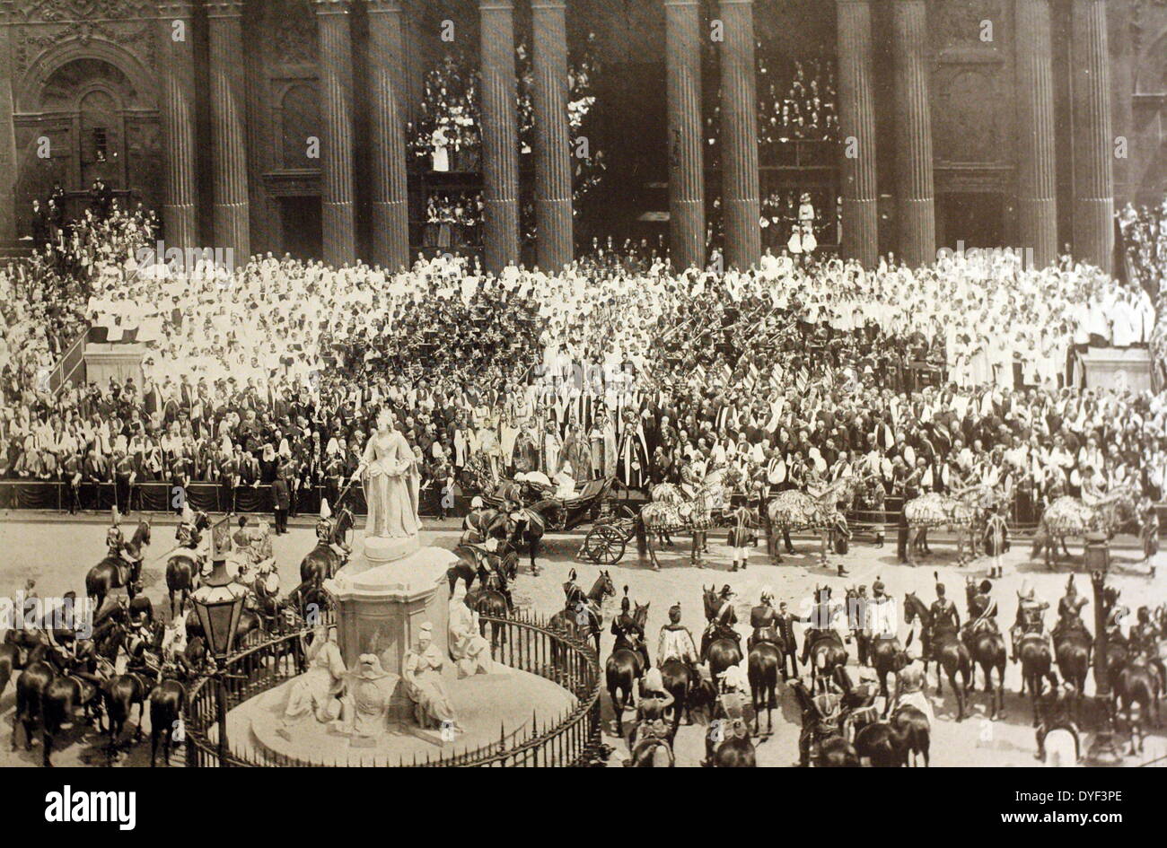 Photograph from Queen Victoria's Diamond Jubilee parade, circa 1897 ...