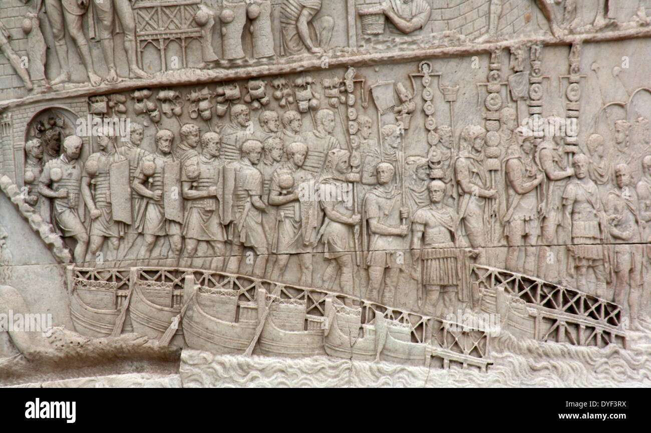 Trajan column battle hi-res stock photography and images - Alamy