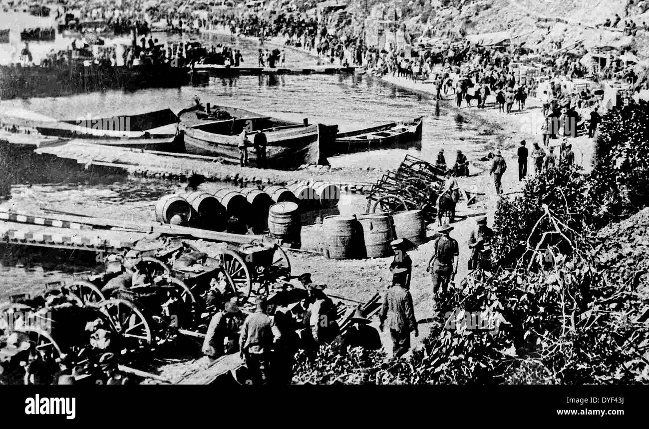 Photograph of Anzac Cove, a small cove on the Gallipoli peninsula in ...