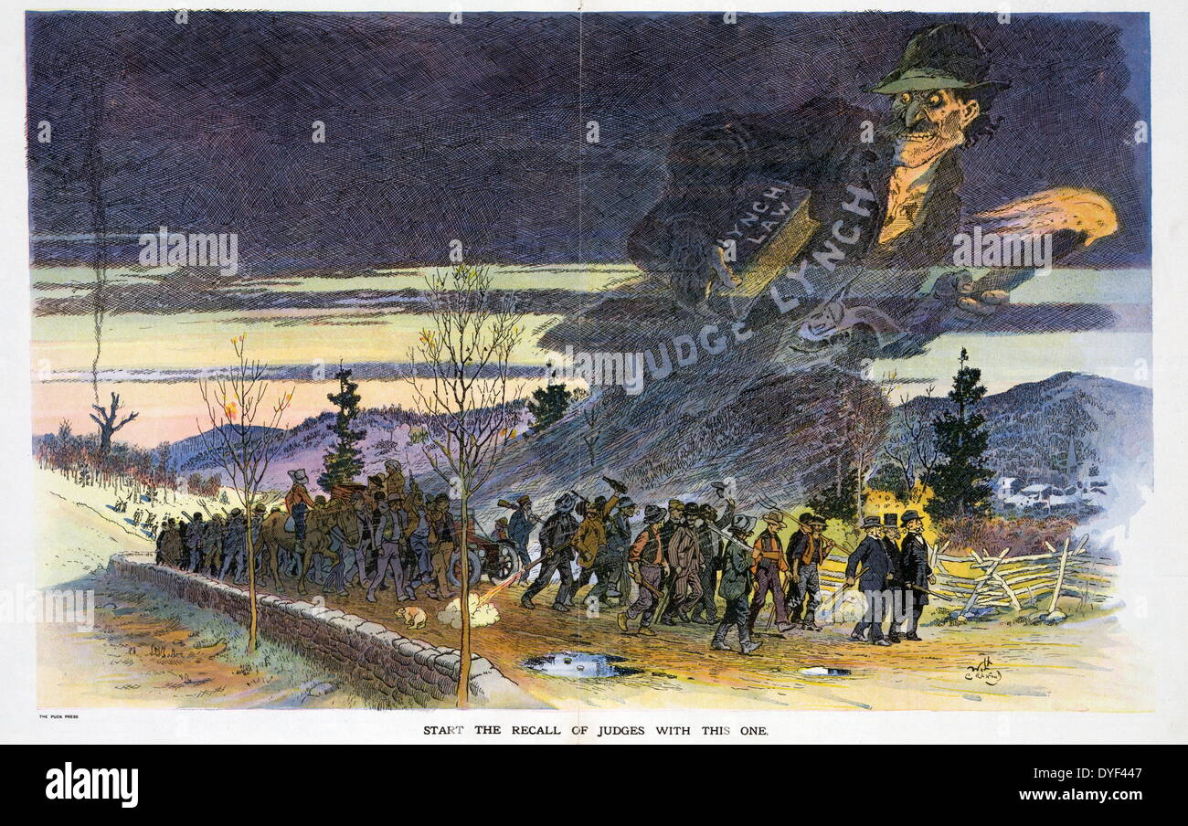 Start the recall of judges with this one 1912. Puck Cartoon showing ...