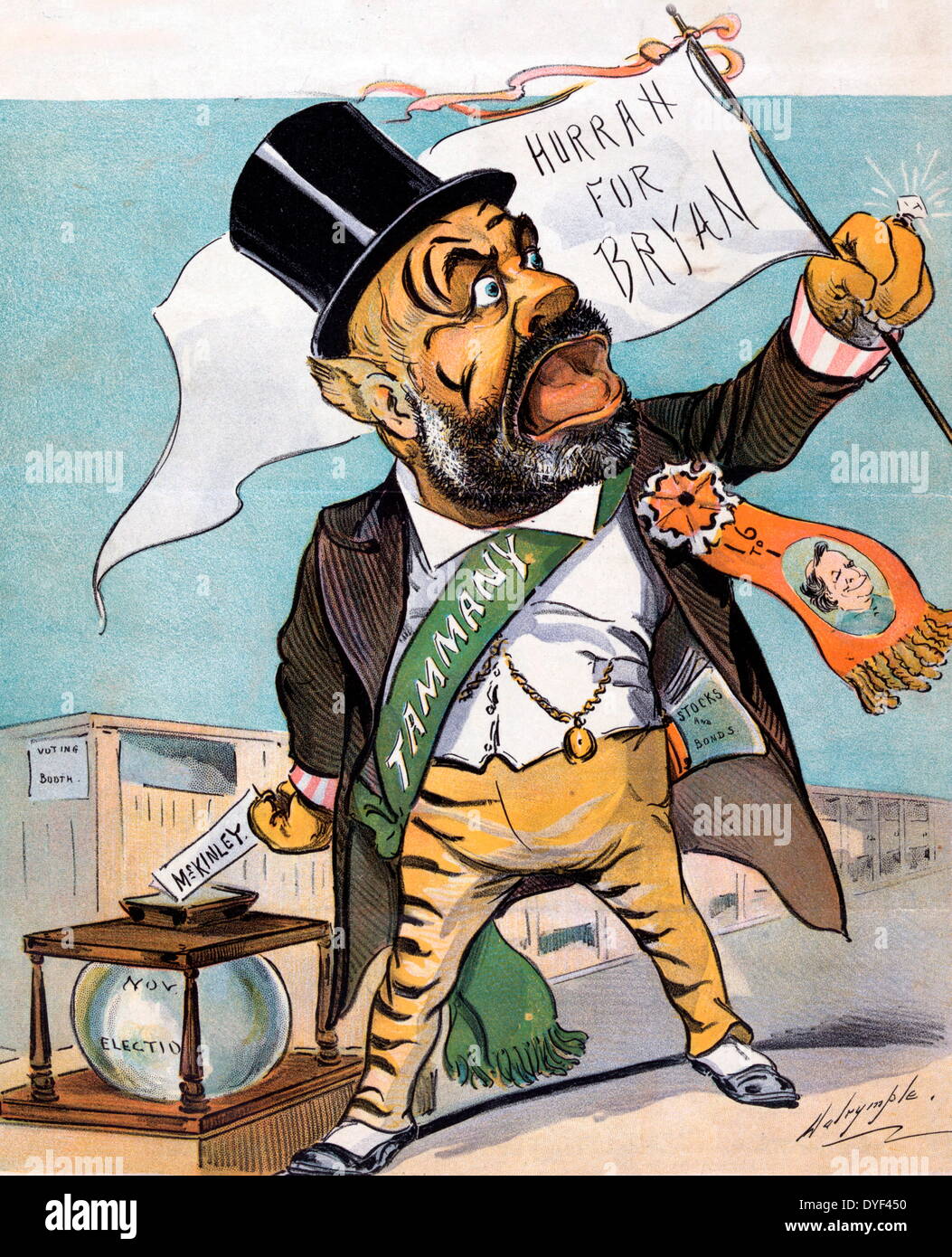 Tammany tiger hi-res stock photography and images - Alamy