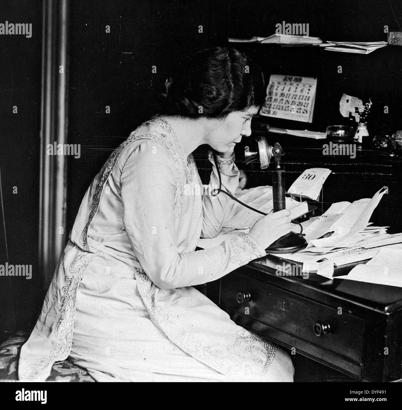 Alice paul seated hi-res stock photography and images - Alamy