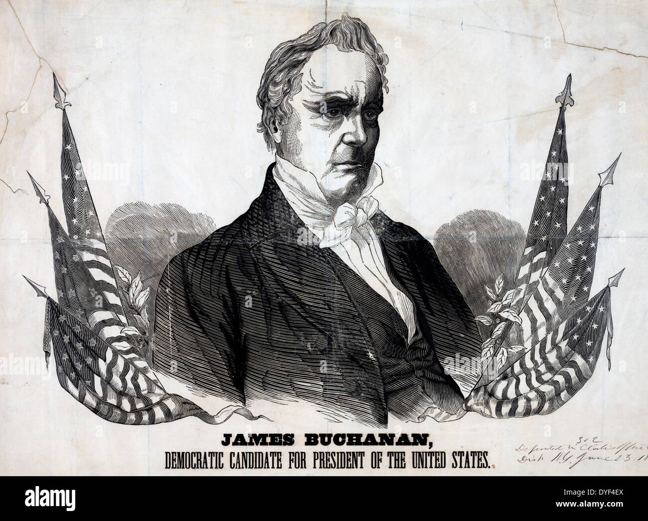 President james buchanan hi-res stock photography and images - Alamy