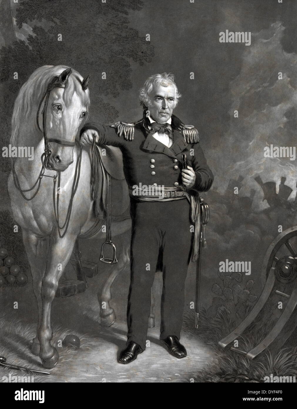 President Zachary Taylor 1848. 12th President of the United States of ...