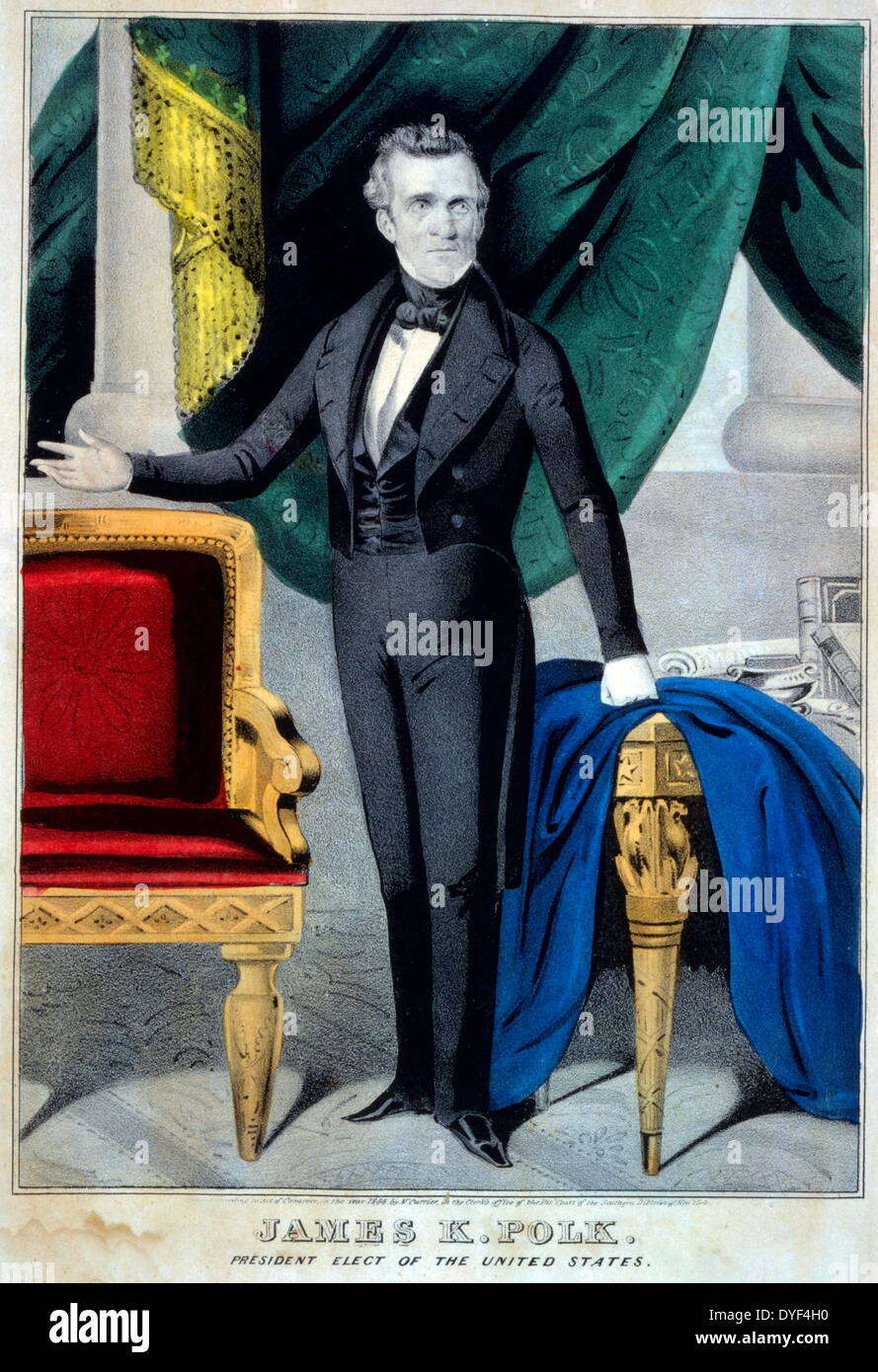 James k polk hi-res stock photography and images - Alamy