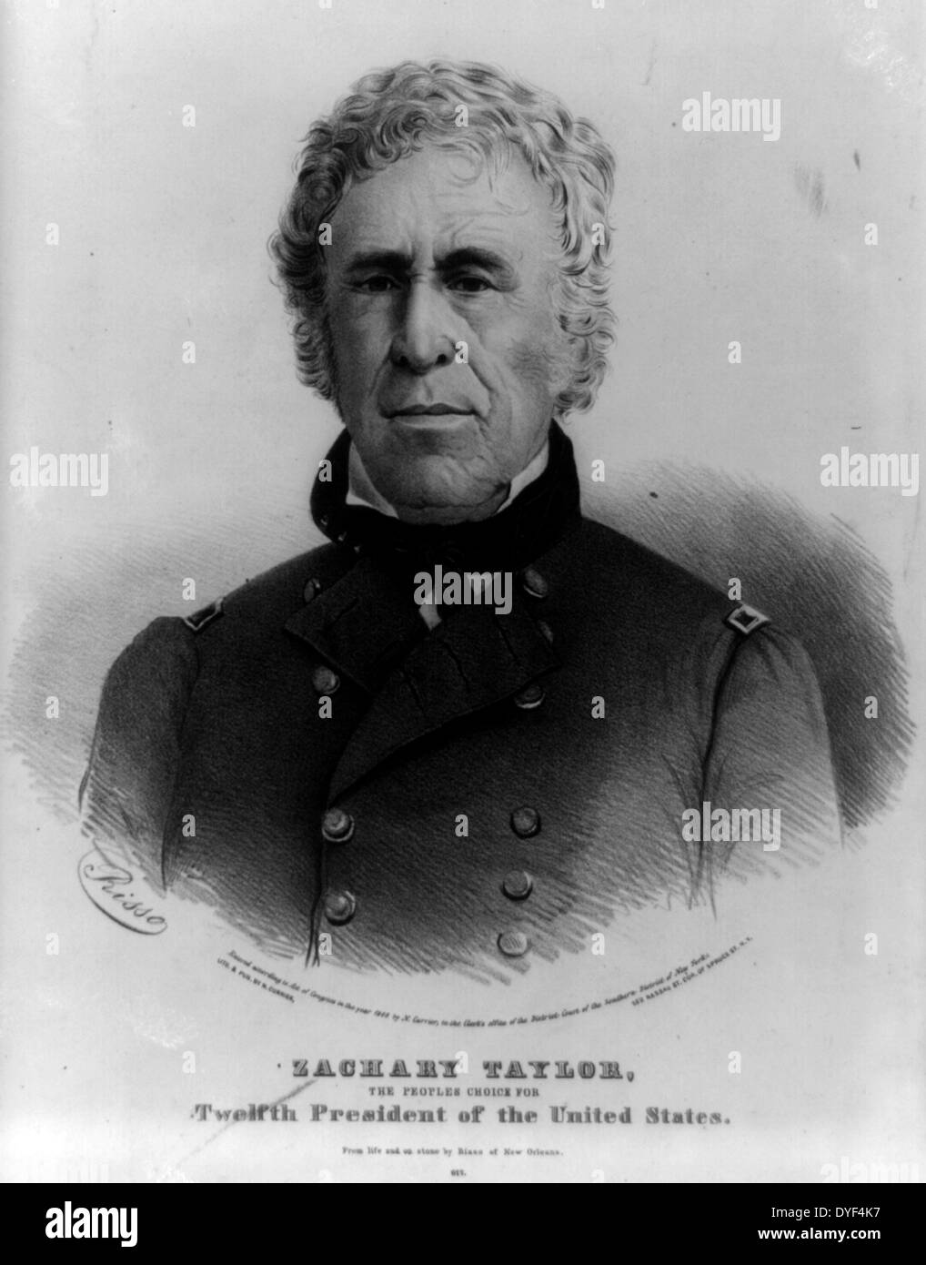 President zachary taylor hi-res stock photography and images - Alamy