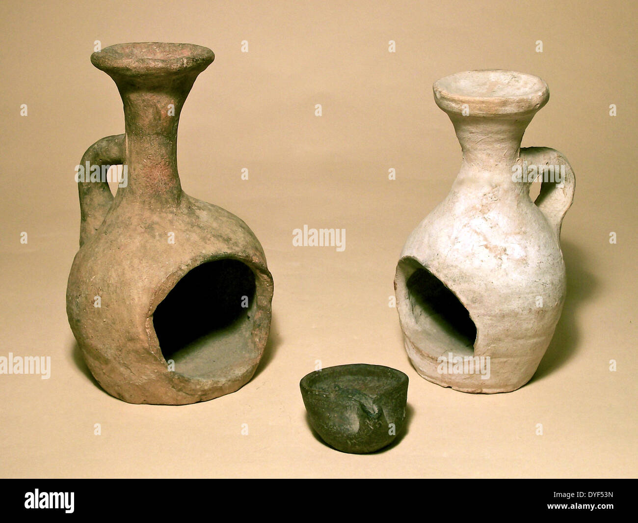Maltese pottery lamps Stock Photo - Alamy