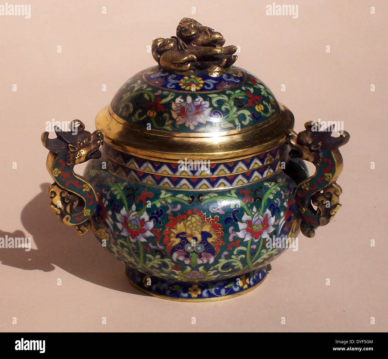 Ancient China: Censer with three dragon handles, Qing Dynasty, 1735 AD ...