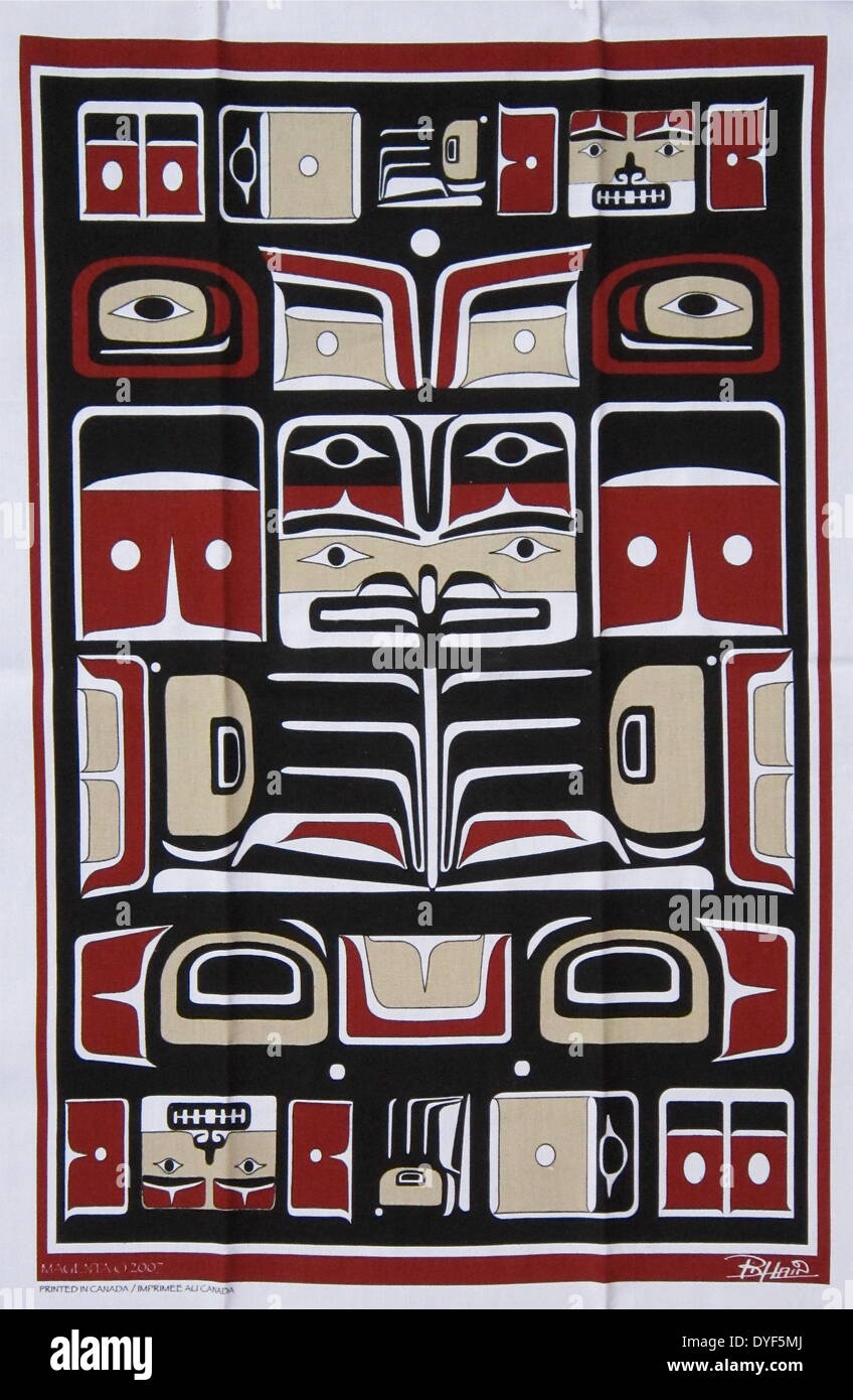 Northwestern Coast Native culture art Stock Photo - Alamy