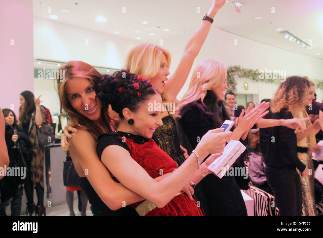 Jingle Bell Rockaway benefit karaoke party at Saks Fifth ...