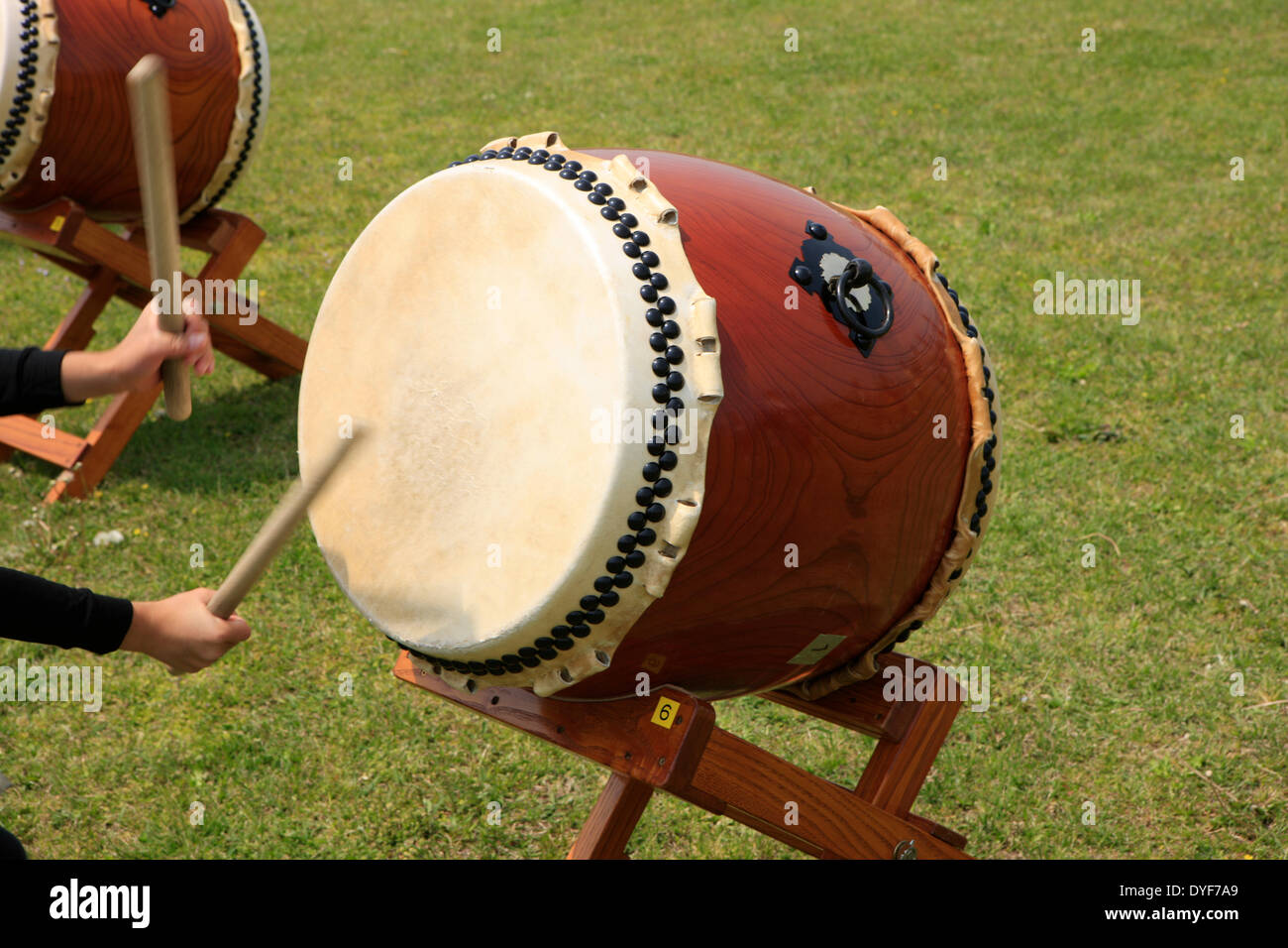 Japanese Taiko Drums Stock Photo - Alamy