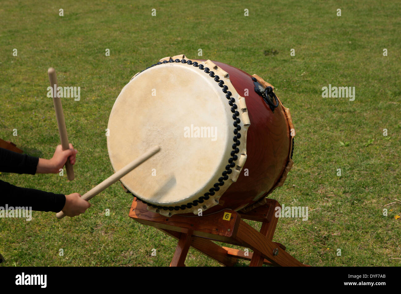 Japanese Taiko Drums Stock Photo - Alamy