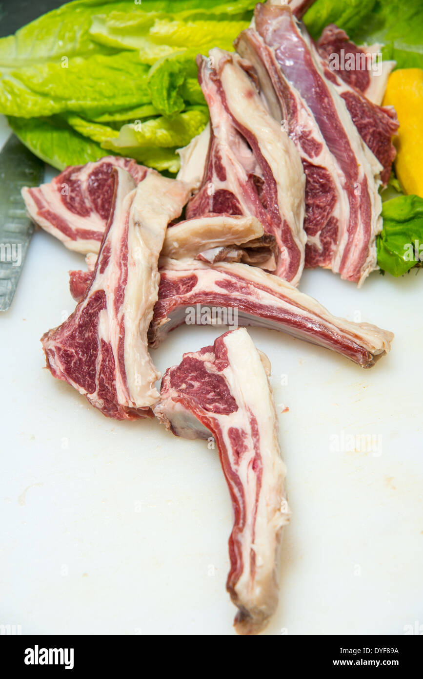 Cuts lamb hi-res stock photography and images - Alamy