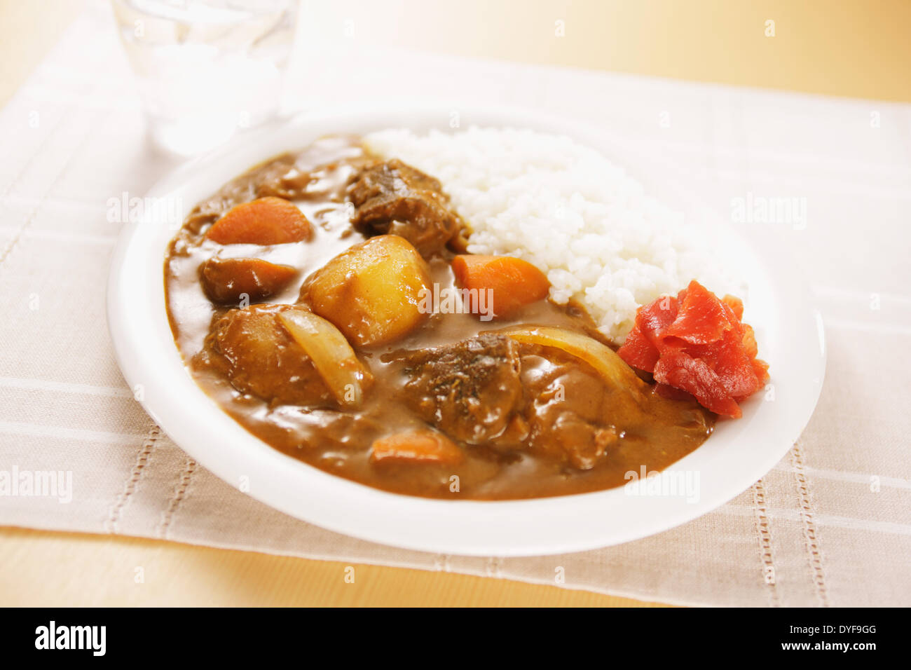 Japanese curry pickles hi-res stock photography and images - Alamy
