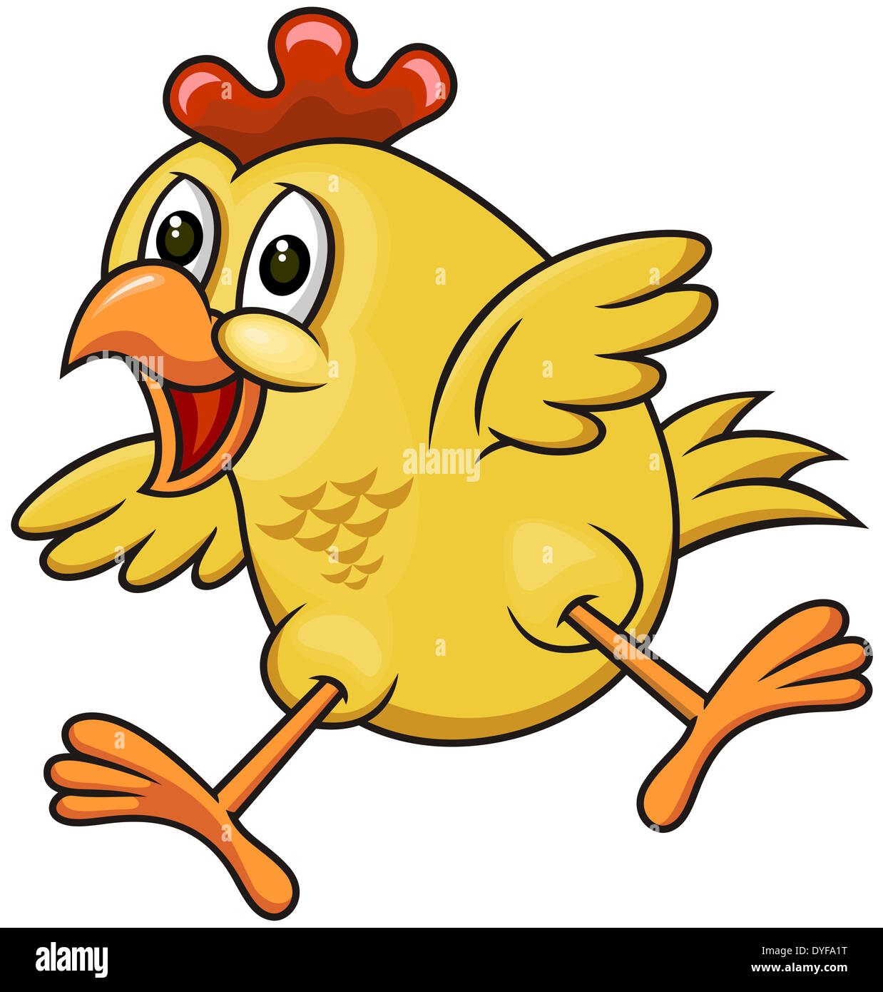 Chicken jumping hi-res stock photography and images - Alamy