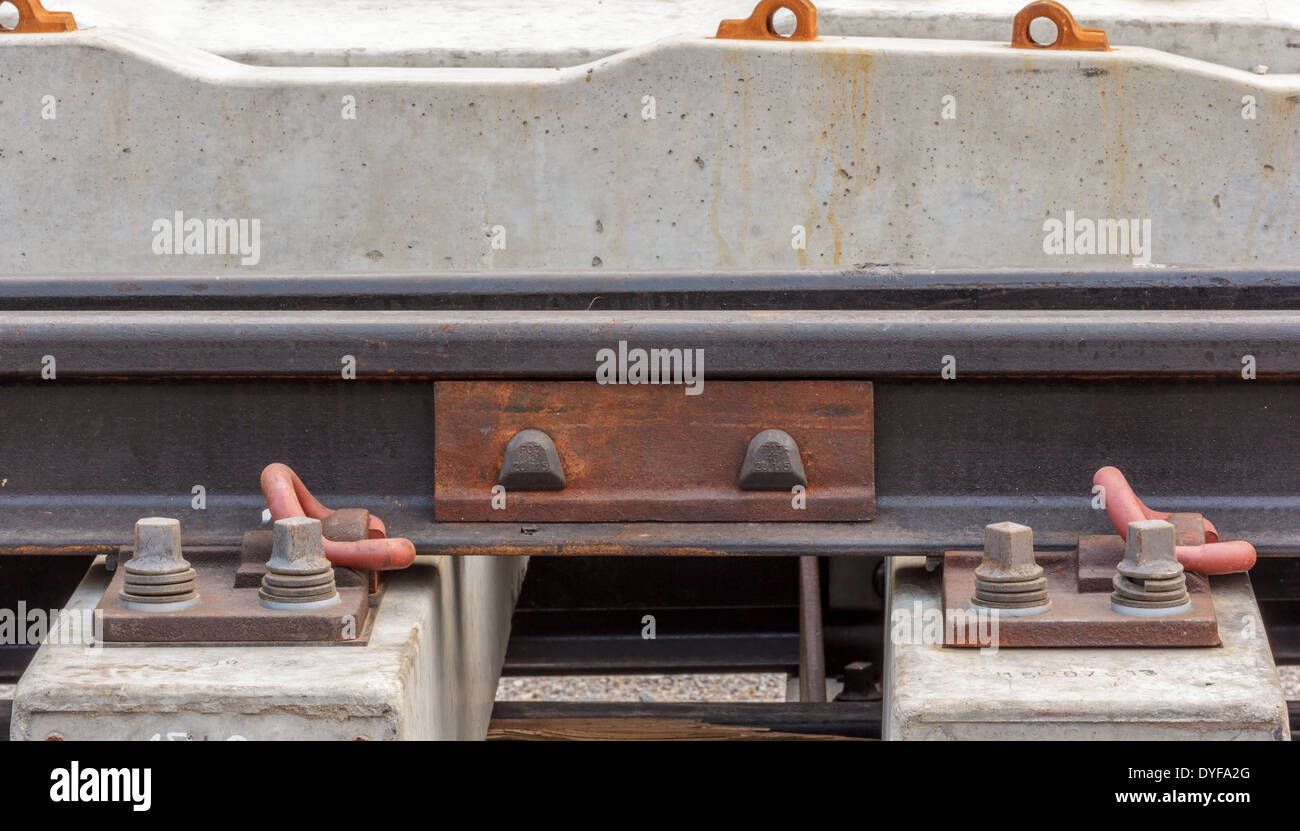 Nuts bolts railway hi-res stock photography and images - Alamy