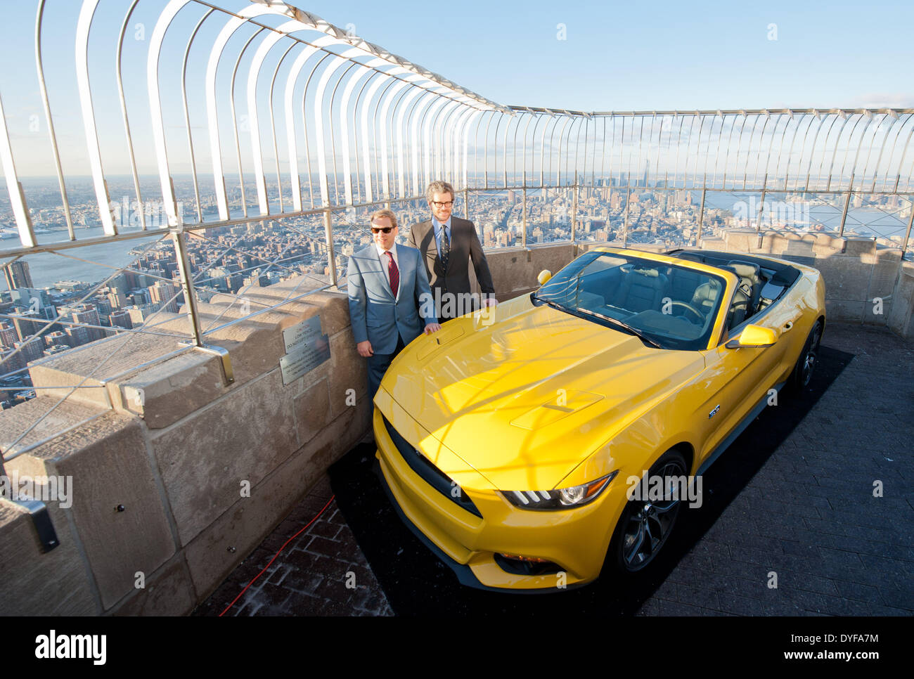 President of the empire state building observatory hi-res stock ...