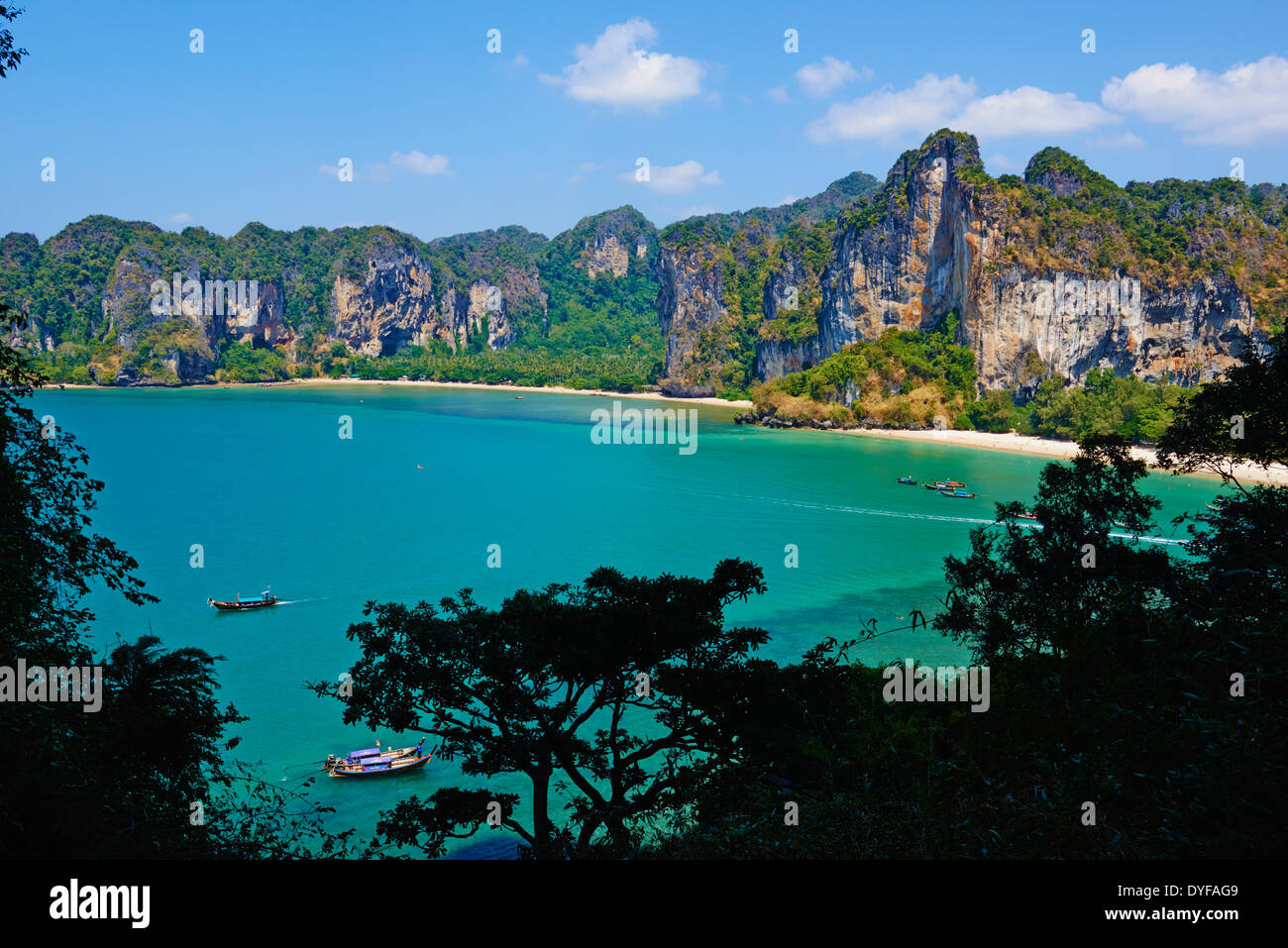 Thailand, Krabi province, Railay Bay, Tonsay beach Stock Photo - Alamy