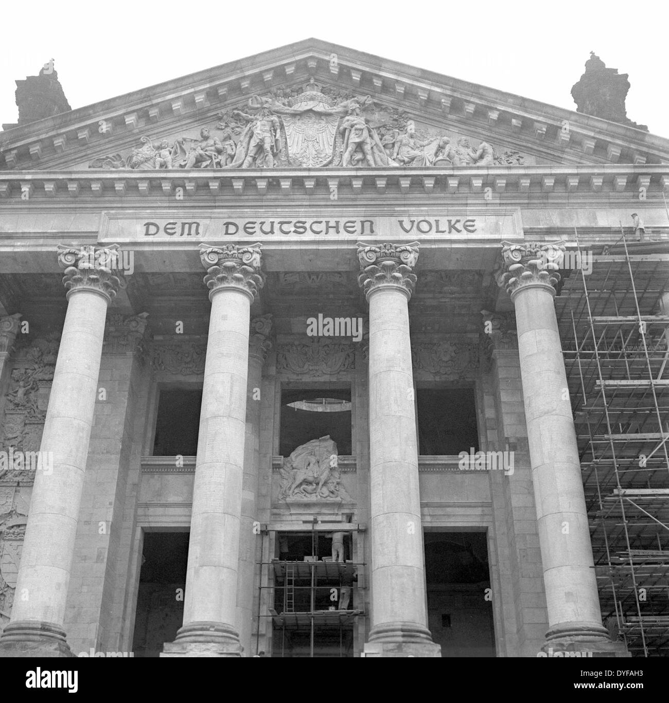 Repair construction works carried hi-res stock photography and images ...