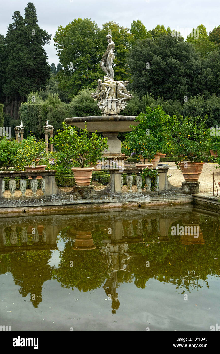Boboli gardens oceanus hi-res stock photography and images - Alamy