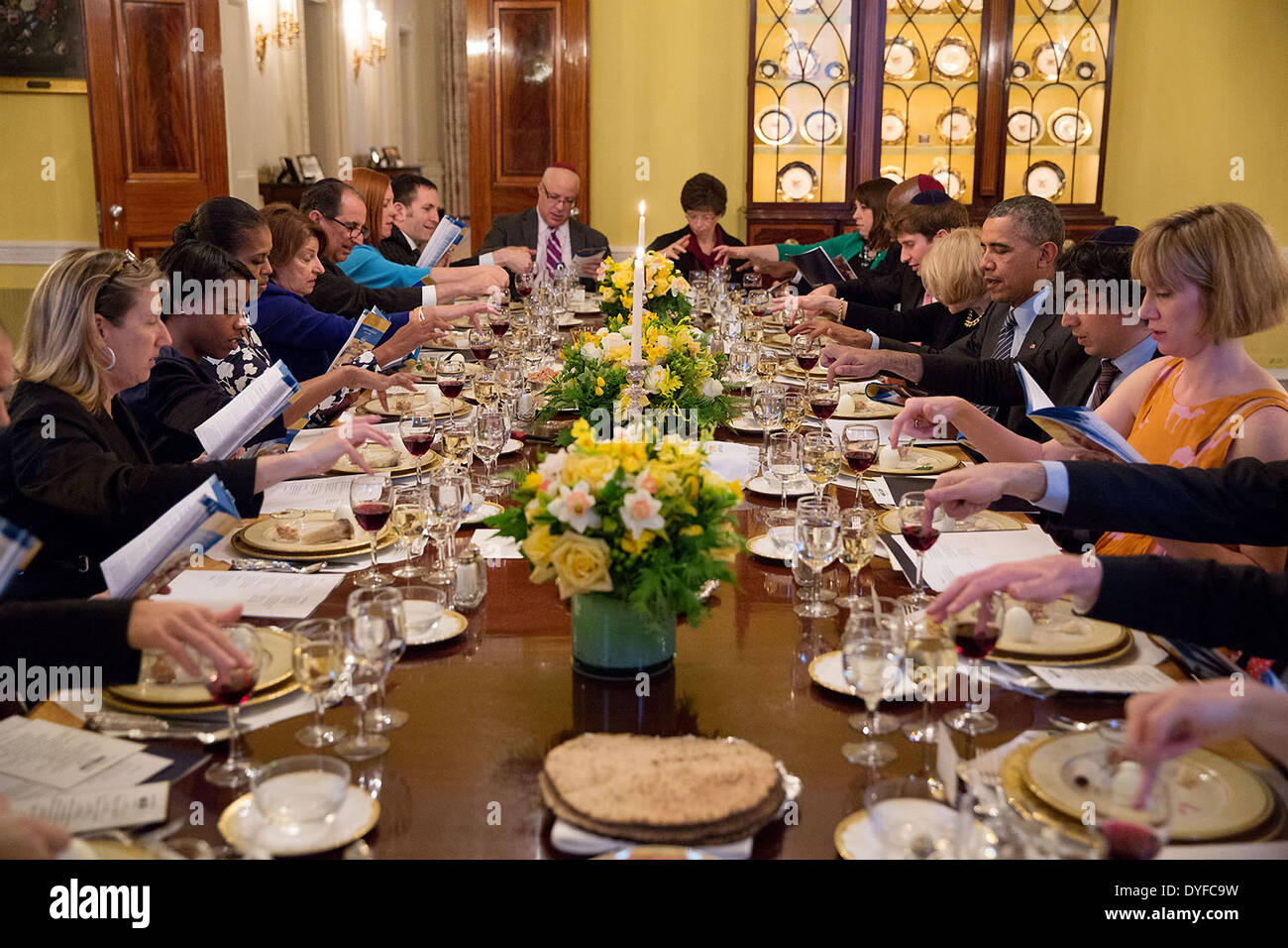 Washington DC, USA. 15th April 2014. US President Barack Obama and ...