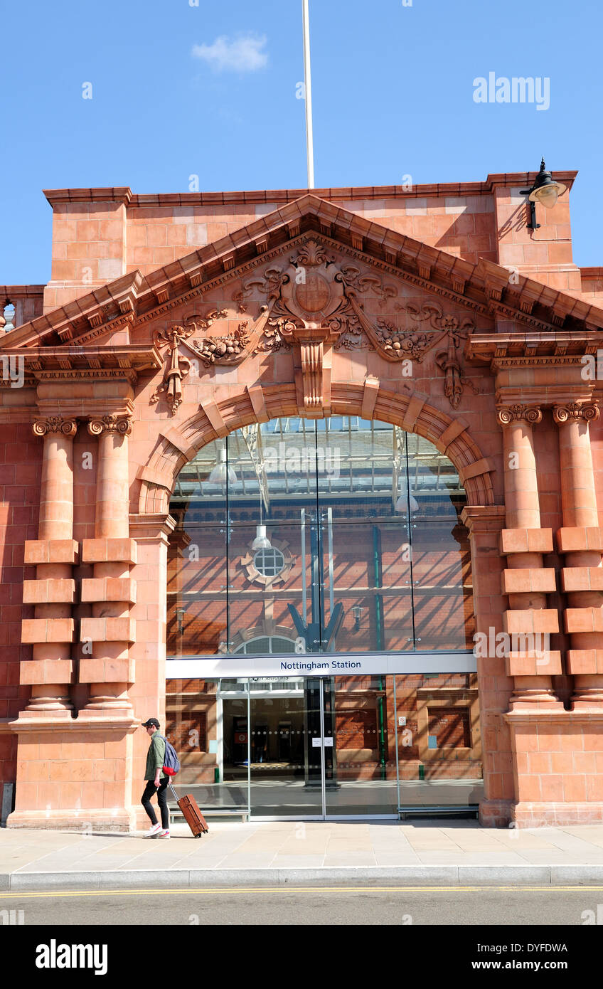 Nottingham East Midlands Train Station.2014 Stock Photo - Alamy