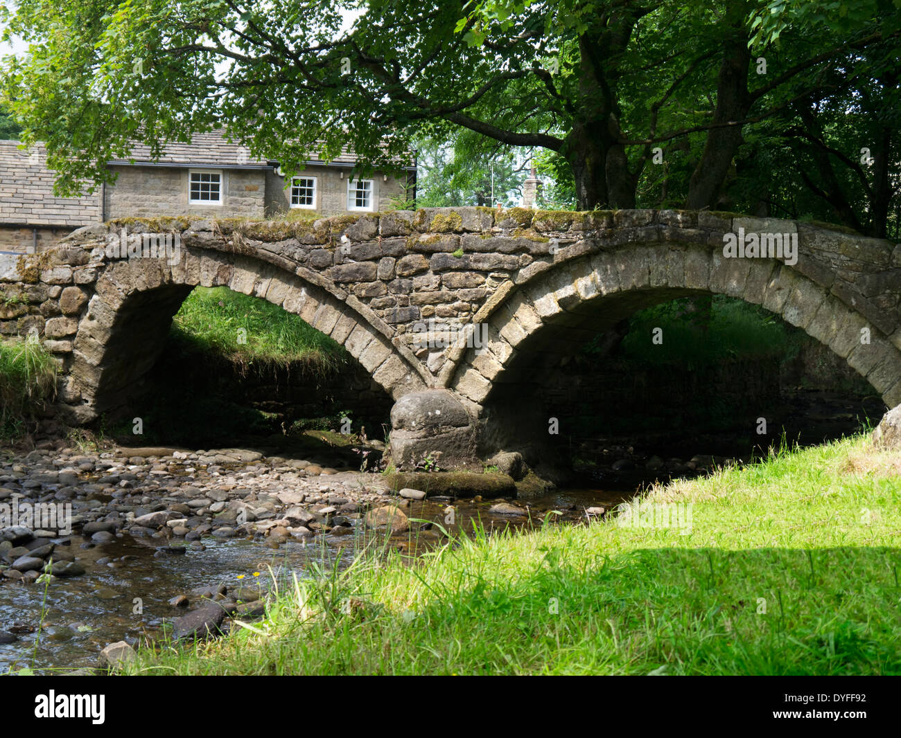 Wycoller village country park Pendle Lancashire England Stock Photo - Alamy