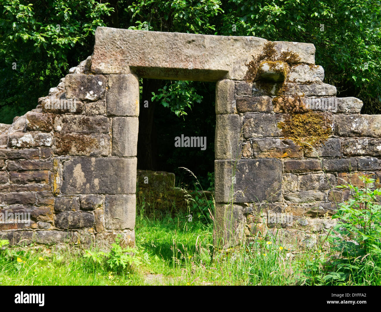 Wycoller village country park Pendle Lancashire England Stock Photo - Alamy