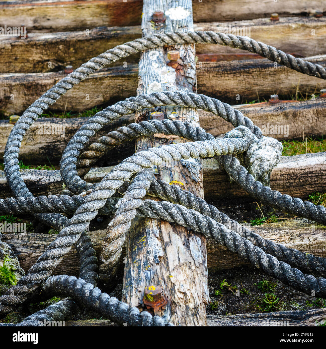 Abandoned Rope High Resolution Stock Photography and Images - Alamy