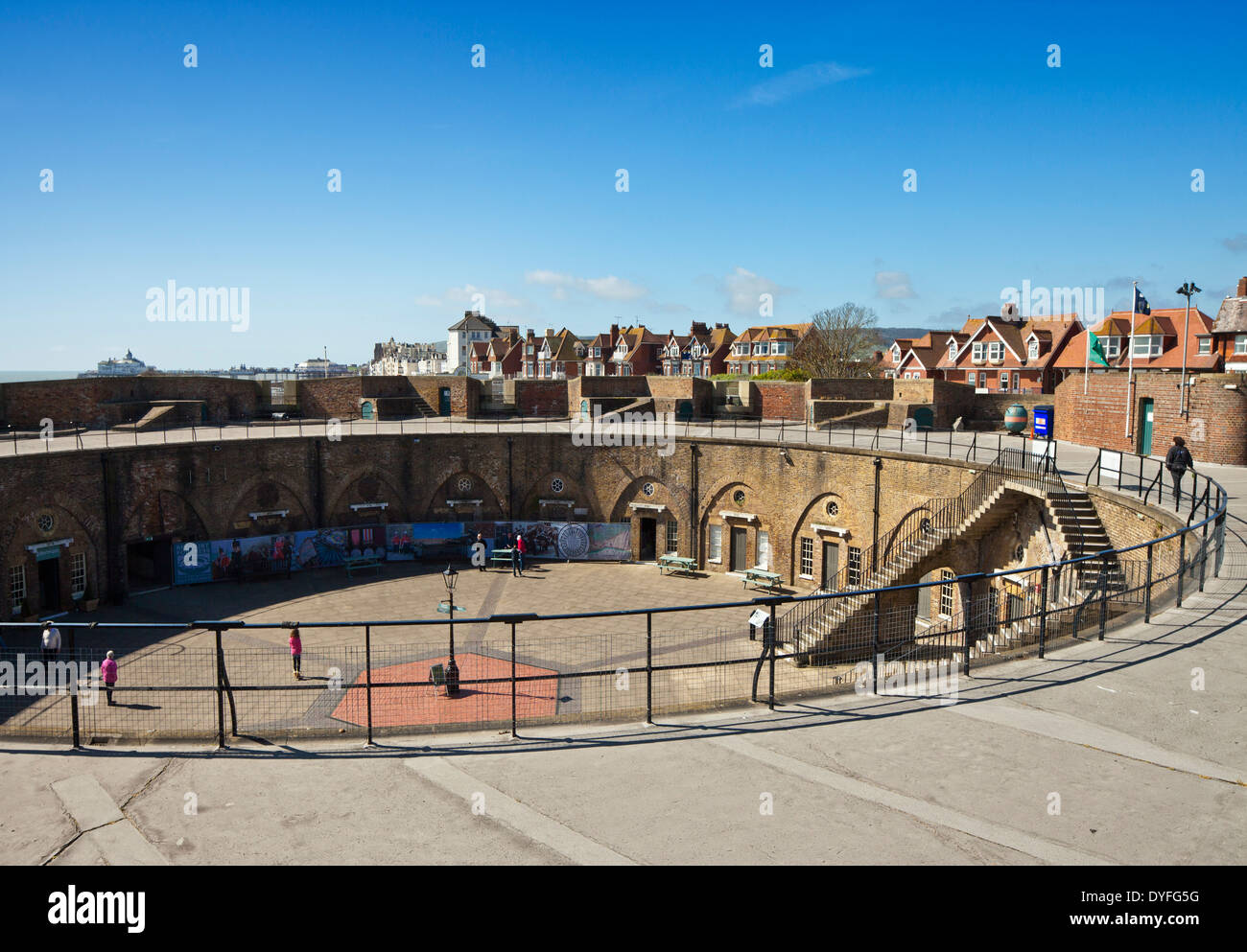 Redoubt fortress eastbourne hi-res stock photography and images - Alamy