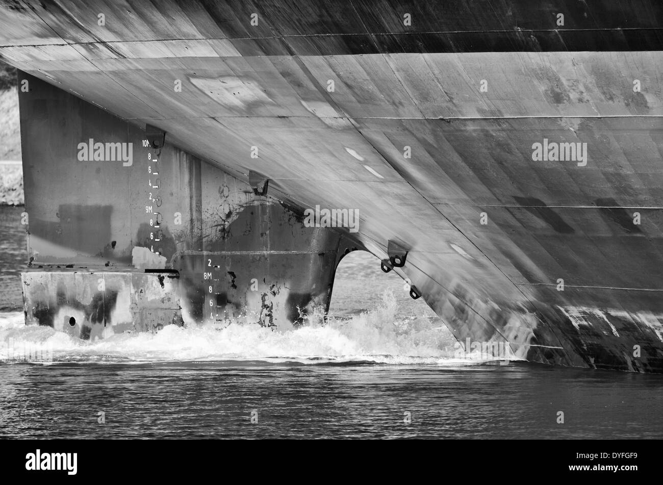 stern of a tanker ship Stock Photo - Alamy