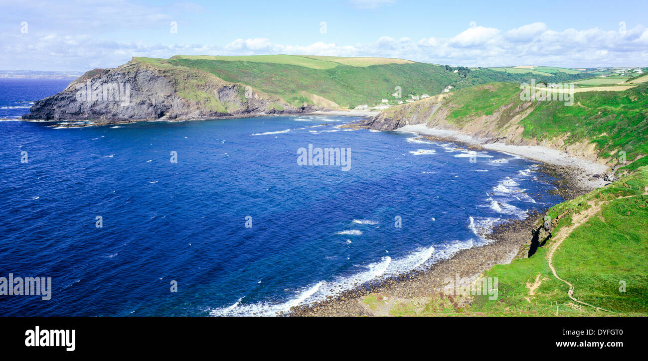 Crackington Haven Cornwall England UK Stock Photo - Alamy