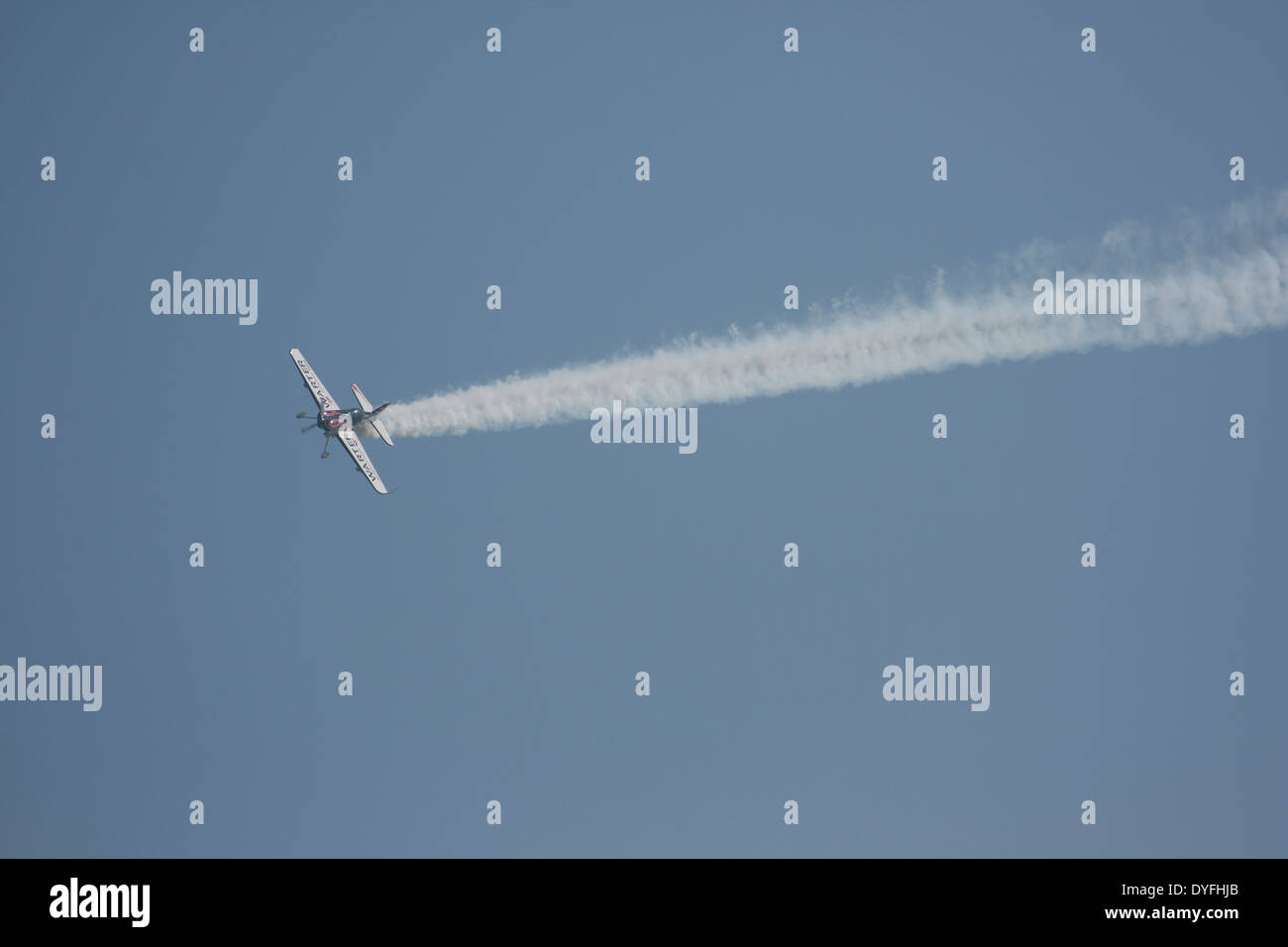 Aerobatic display at Clacton air show, August 2013 Stock Photo - Alamy