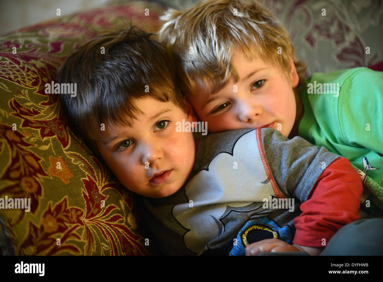 Brotherly love two young brothers hi-res stock photography and images ...