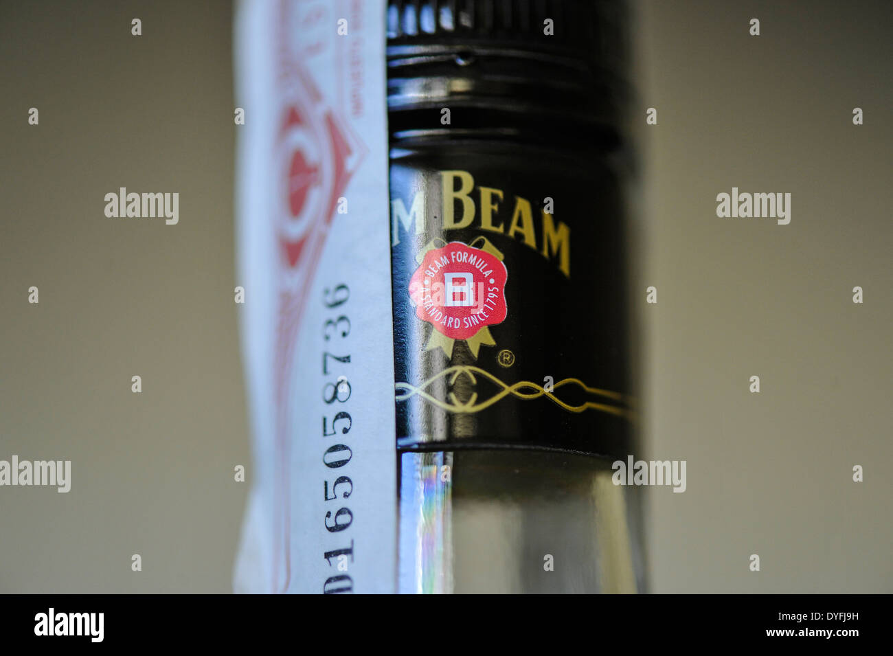 Jim Beam Devils Cut Kentucky Straight Bourbon Whiskey sealed cap Stock ...