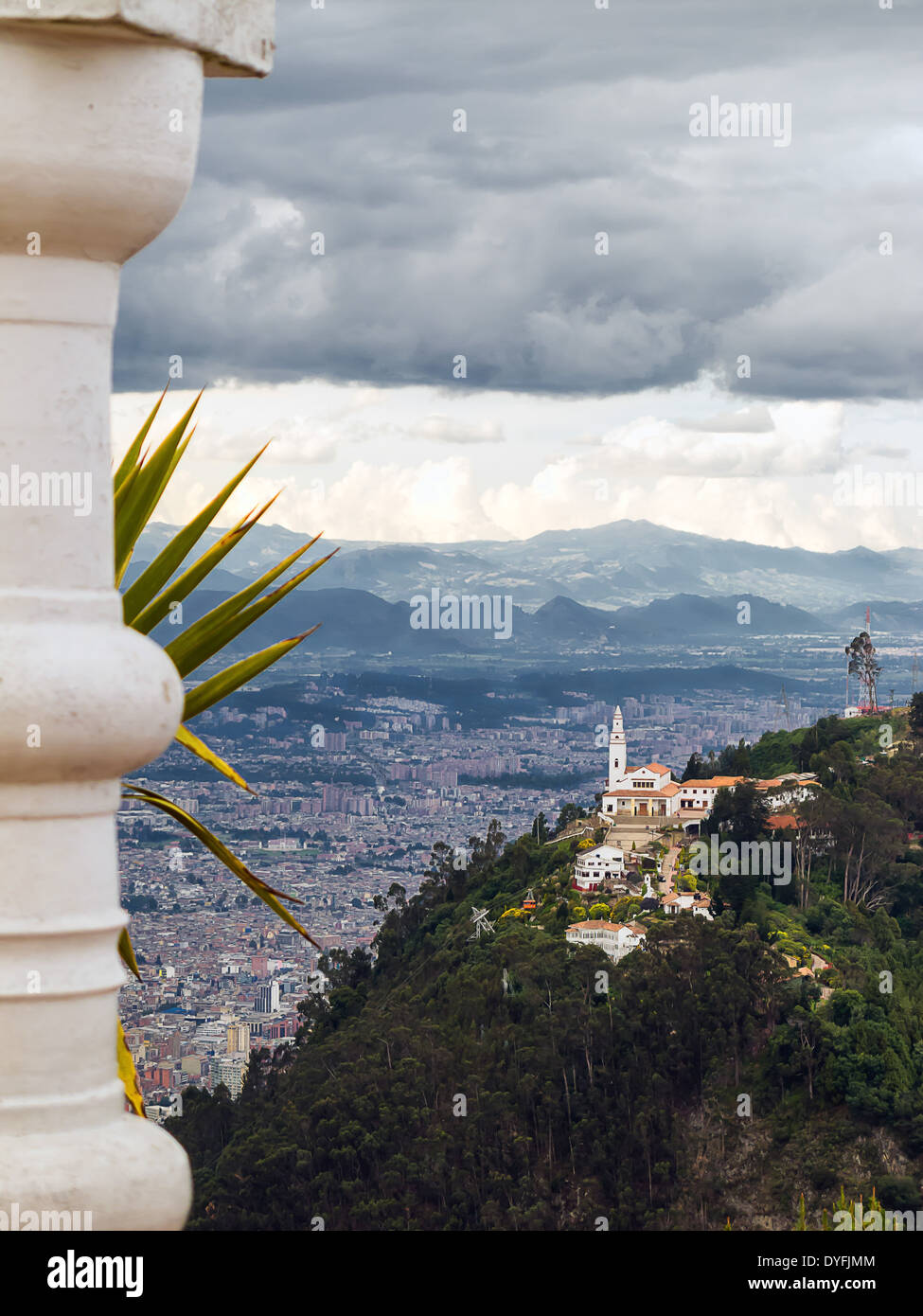 Monserrate mountain hi-res stock photography and images - Alamy