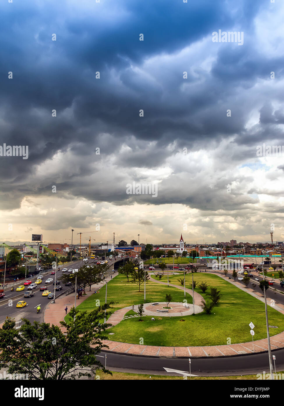 Bogota traffic hi-res stock photography and images - Alamy